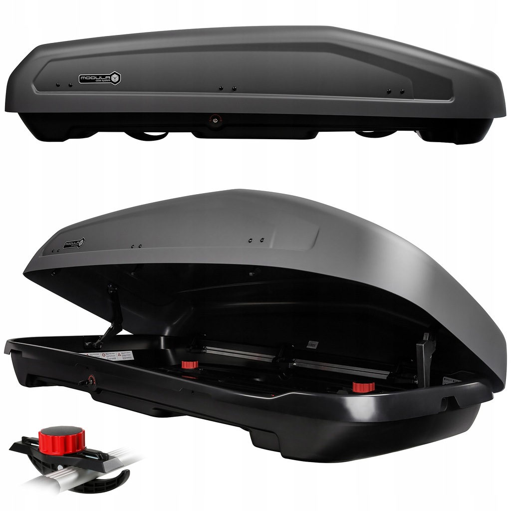 Box dachowy Modula EVO 470 MOCS0185 470 l szary - porównaj ceny ...