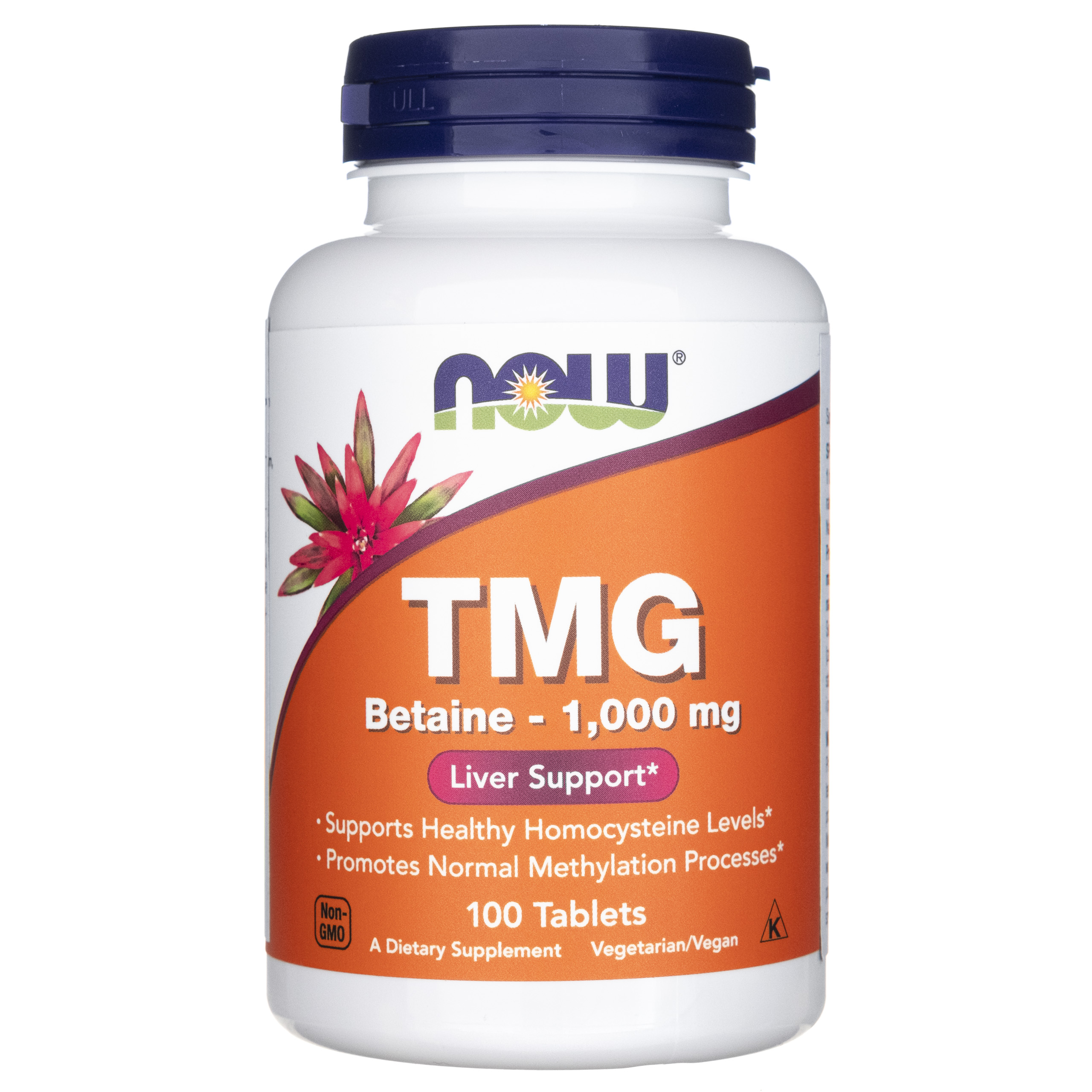 NOW FOODS TMG BETAIN 1000 MG 100 TABLET DETOX HLADINY HOMOCYSTEINU za ...