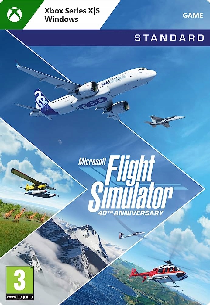 Microsoft Flight Simulator Standard 40th Anniversary (PC) KLUCZ MS ...