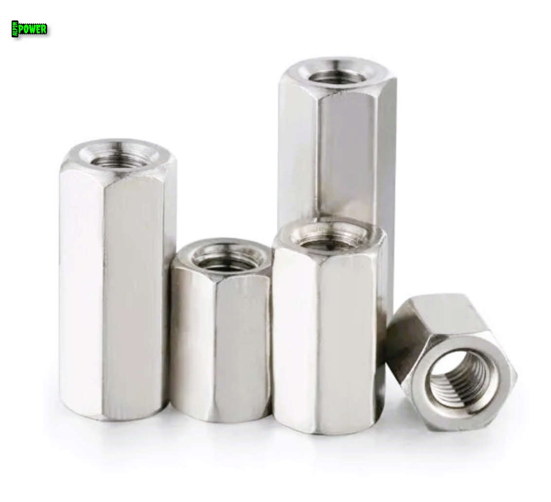 M6X10 ALUMINIOWA NAKRĘTKA ZŁĄCZNA PRZEDŁUŻANA TULEJKA DYSTANSOWA GWINTOWANA • Cena, Opinie ...