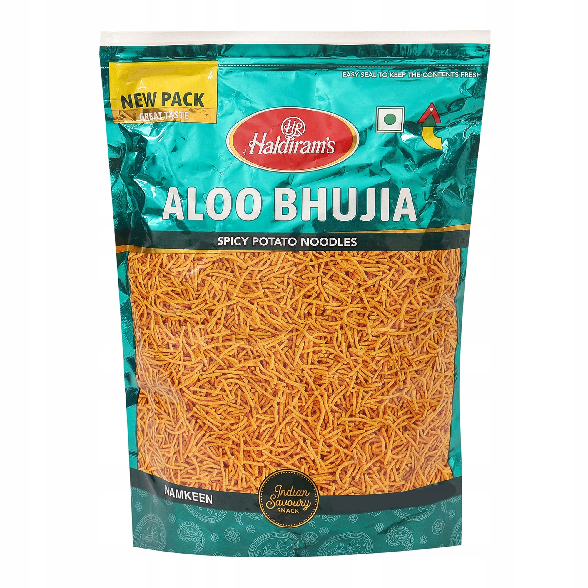 Indyjska przekąska Aloo Bhujia Haldirams 1kg (8904004400762) • Cena ...