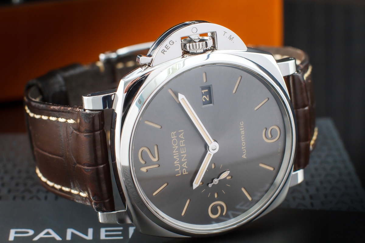 PANERAI LUMINOR DUE AUTOMATIC MICRO-ROTOR PAM00943 45MM/KPL. • Cena ...