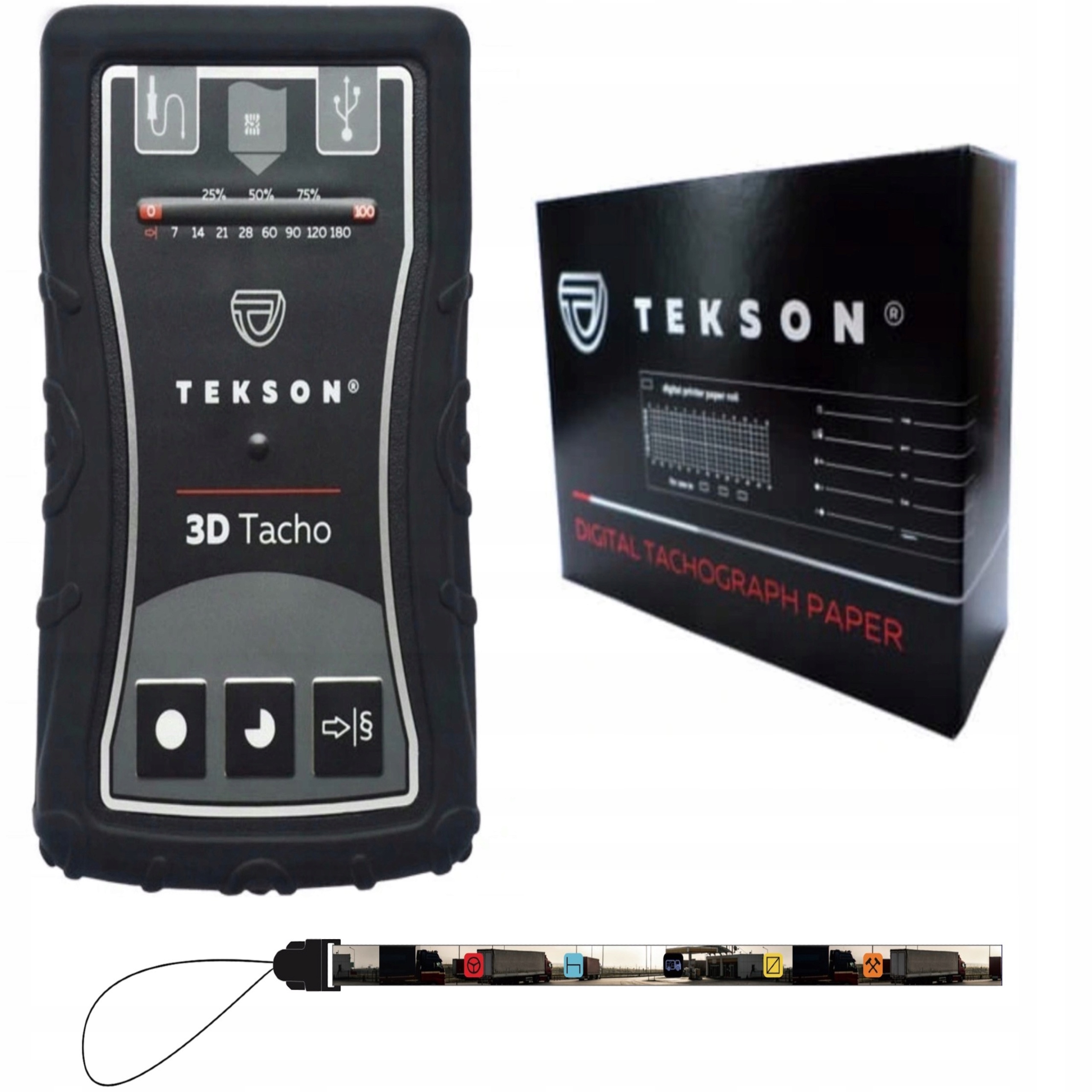 Czytnik karty kierowców i tachografów TEKSON 3D Tacho 5906168035296 za 1149.00PLN z Kroczyce ...