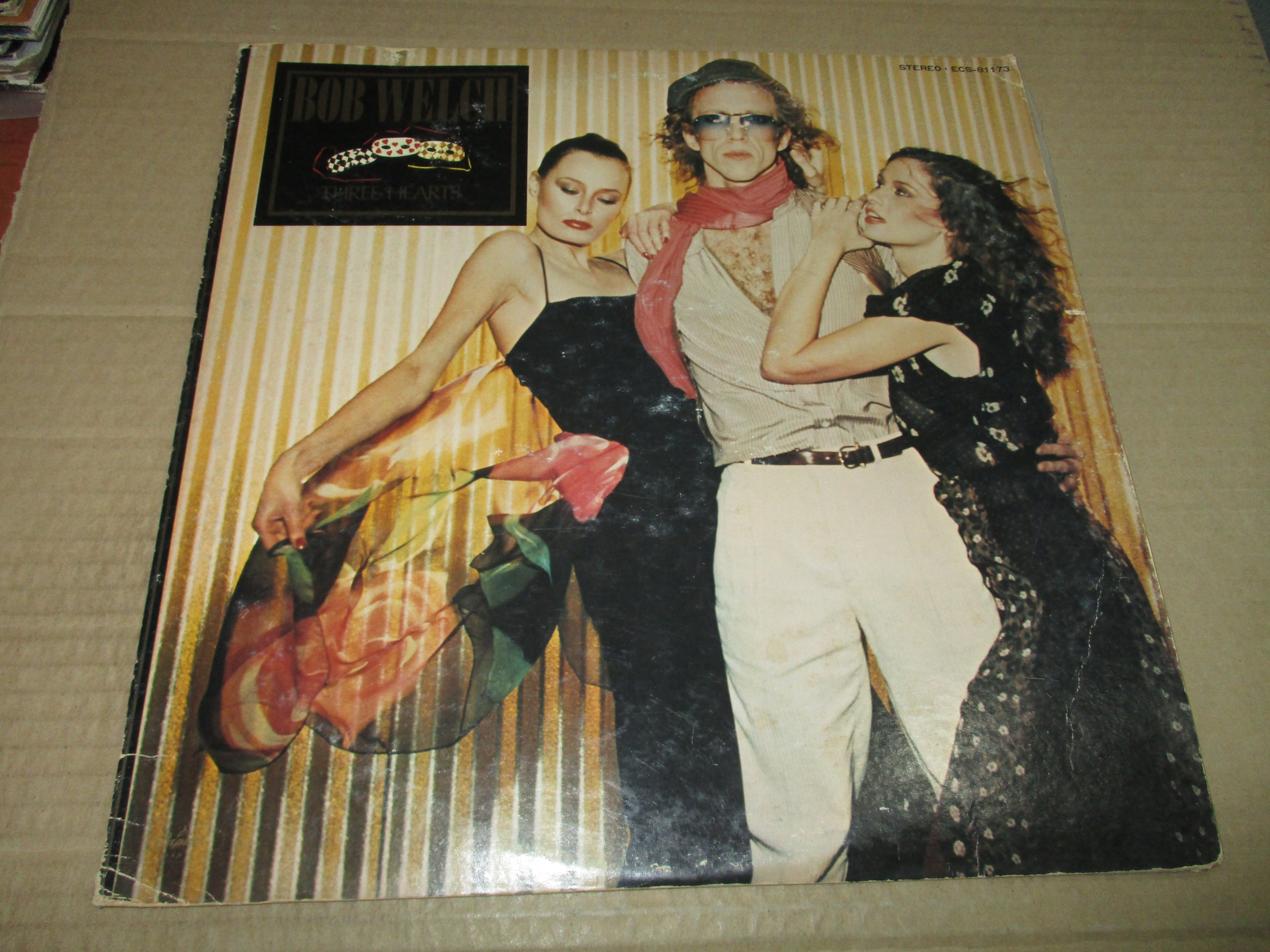 BOB WELCH THREE HEARTS LP 1979 JAPAN EX- FLEETWOOOD MAC 17731461543 - Sklepy, Opinie, Ceny w Allegro