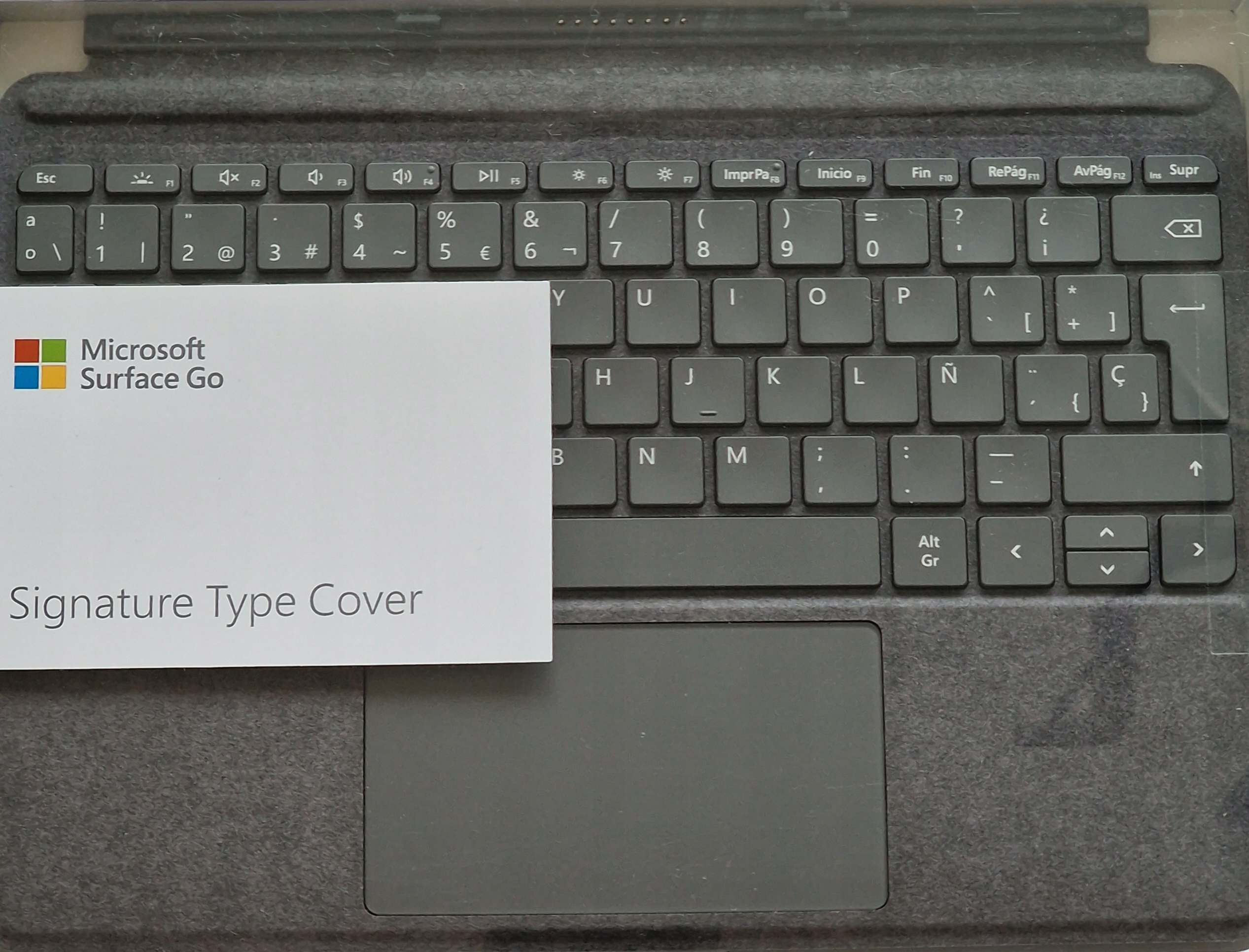 Klawiatura Surface Go Type Cover QWERTY Alcantara - Sklep, Opinie, Cena w Allegro