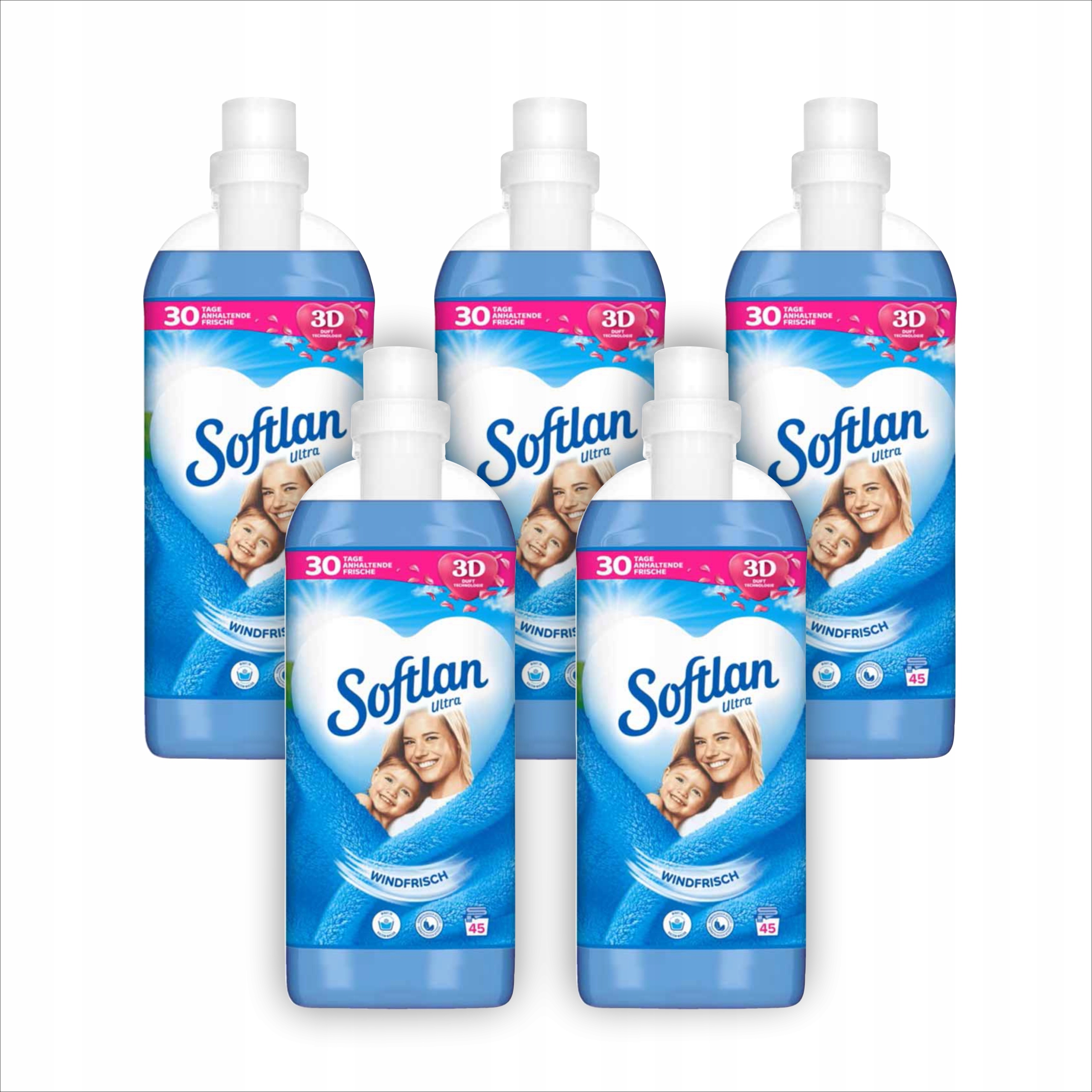 SOFTLAN NIEMIECKI PŁYN DO PŁUKANIA TKANIN KONCENTRAT 5L WINDFRISCH ...