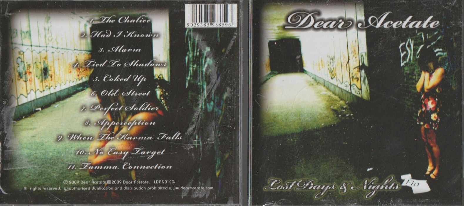 Płyta CD Dear Acetate - Lost Days & Nights_______________ 12689856718 ...