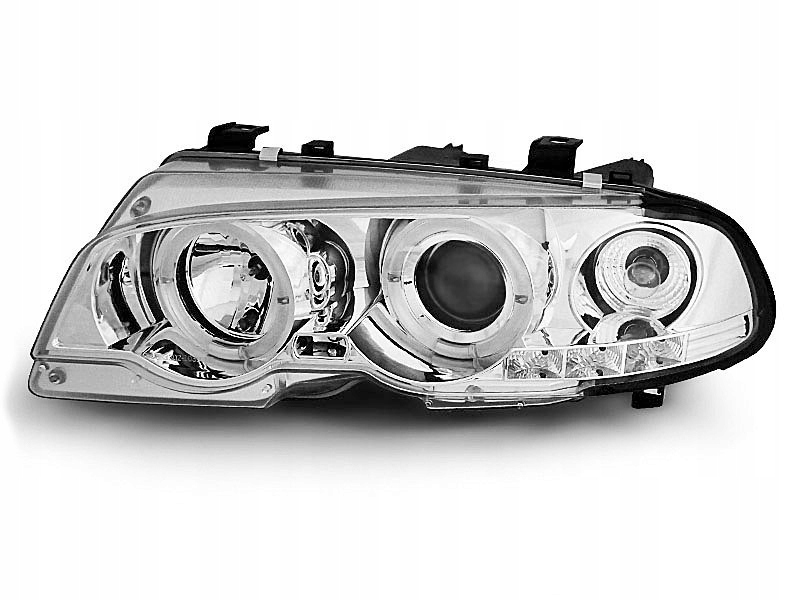 LAMPY REFLEKTORY BMW E46 COUPE 99-03 RINGI CHROME za 1015.00PLN z SKAWINA - Allegro - (13378988816)