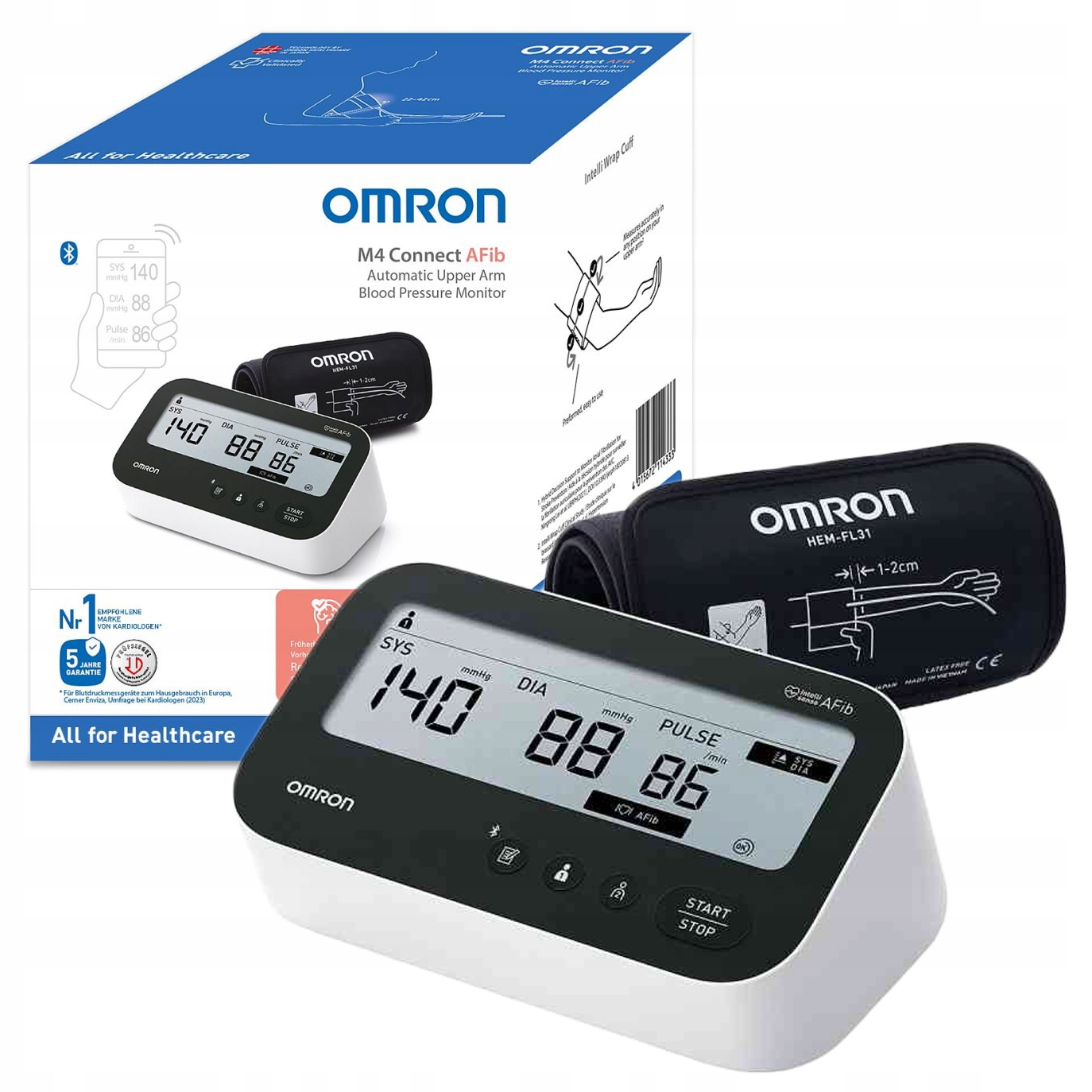 Omron M2 Connect - Ciśnieniomierze - Allegro