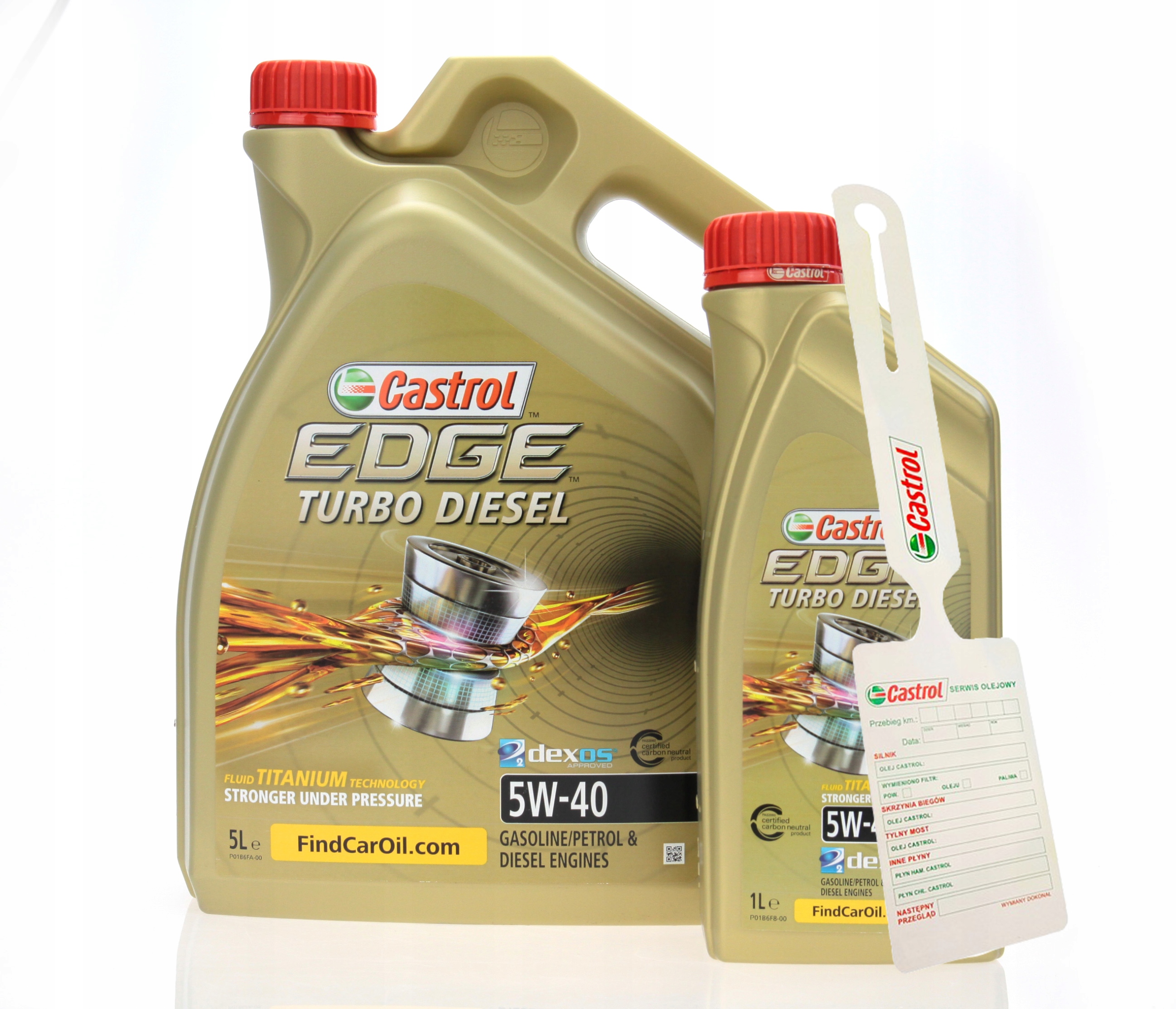 Olej Castrol EDGE Turbo Diesel 5W40 6L zawieszka P006C91 za 239,91 zł z ... Olej Castrol EDGE Turbo Diesel 5W40 6L zawieszka P006C91 za 239,91 zł z ...