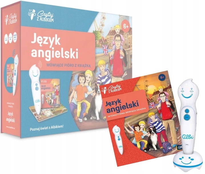 ZESTAW JĘZYK ANGIELSKI ALBIK + PIÓRO (14022461900) | Książka Allegro ZESTAW JĘZYK ANGIELSKI ALBIK + PIÓRO (14022461900) | Książka Allegro