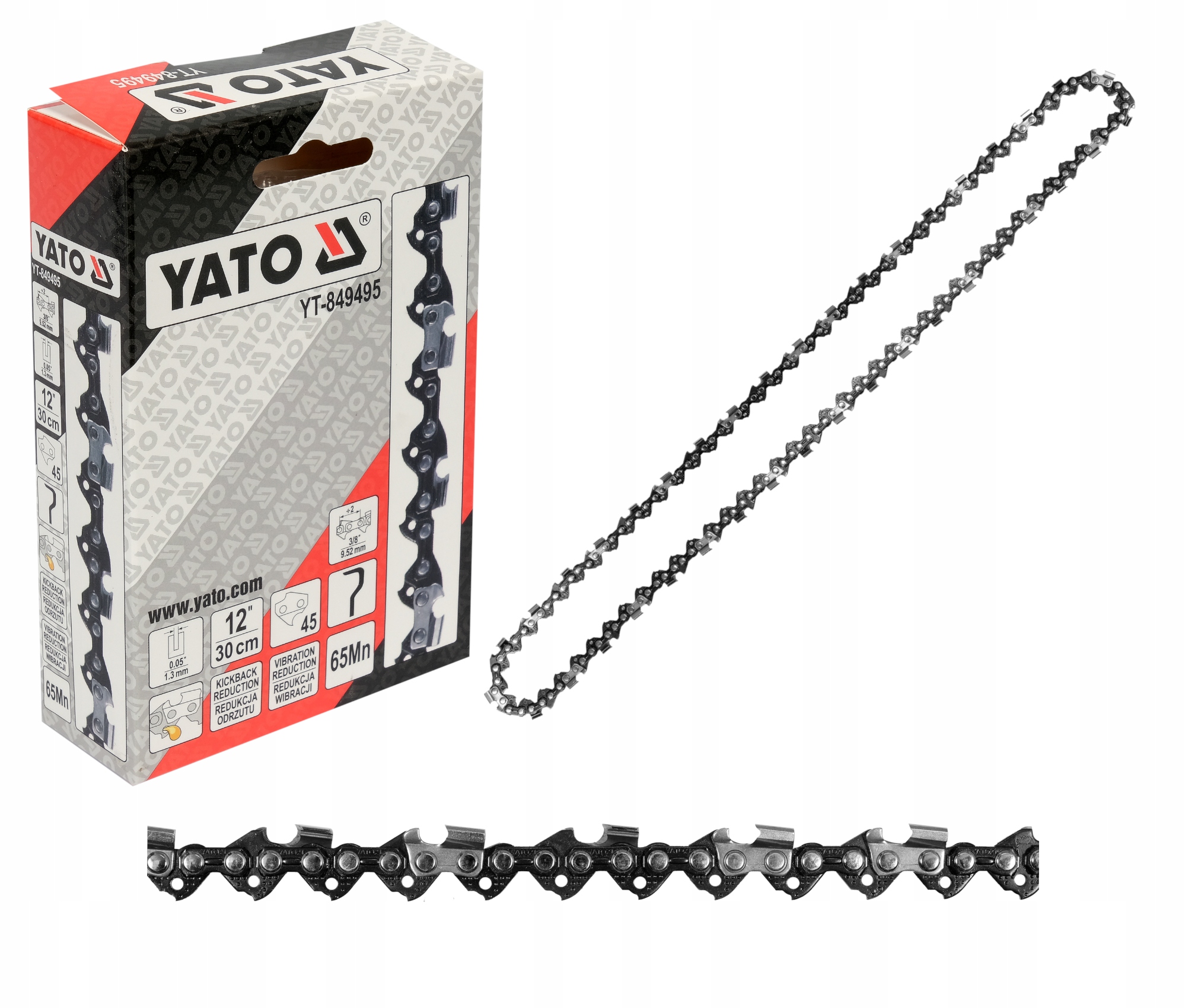 ŁAŃCUCH DO PIŁY 12'' 30CM 45 OGNIW 3/8'' 0.05'' (5906083088421) • Cena, Opinie 13178631722 • Allegro