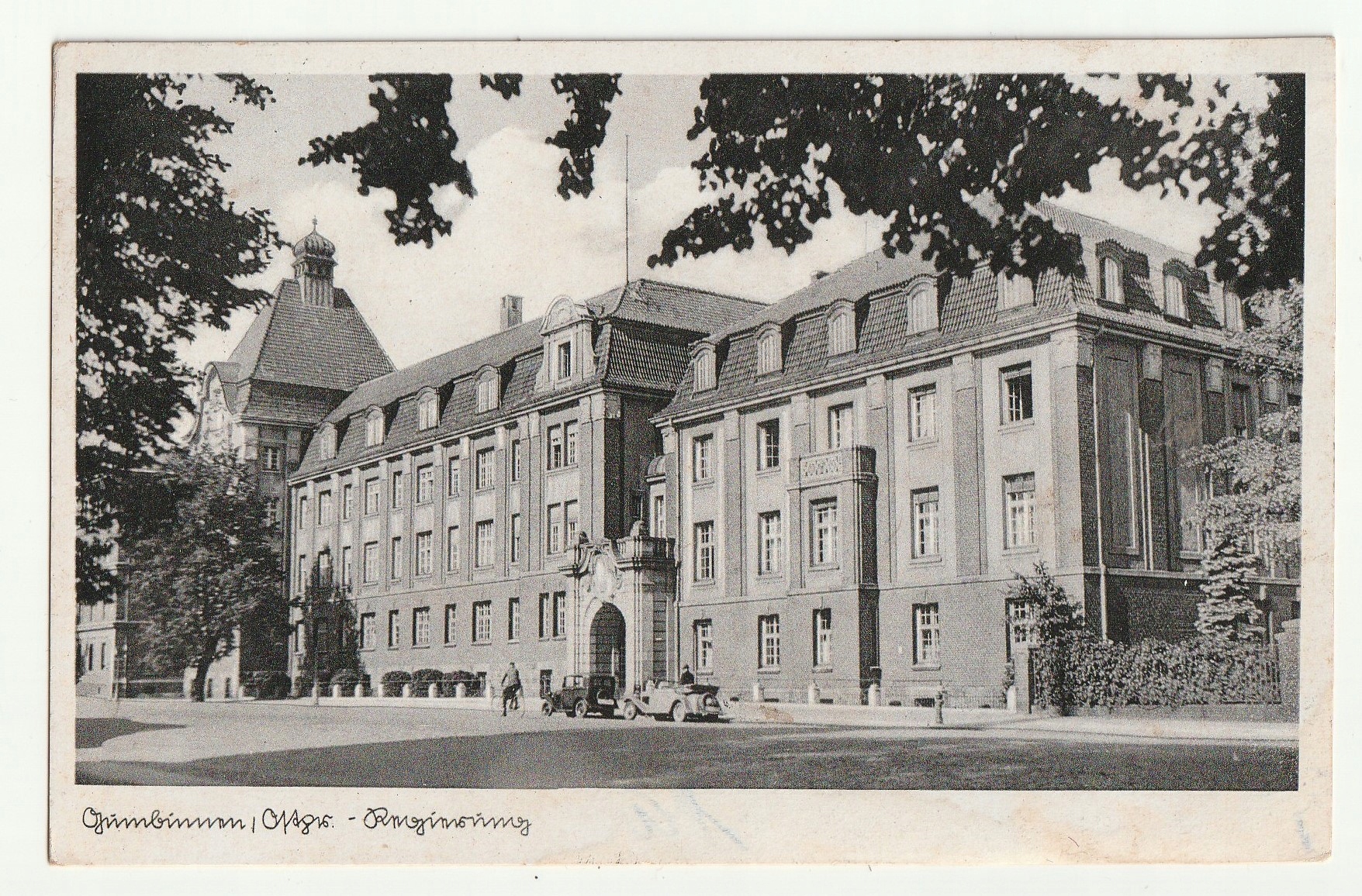 GUSIEW (VÝCHODNÍ PRUSKO). Branden uber Gumbinnen – pečeť za 233.00CZK ...