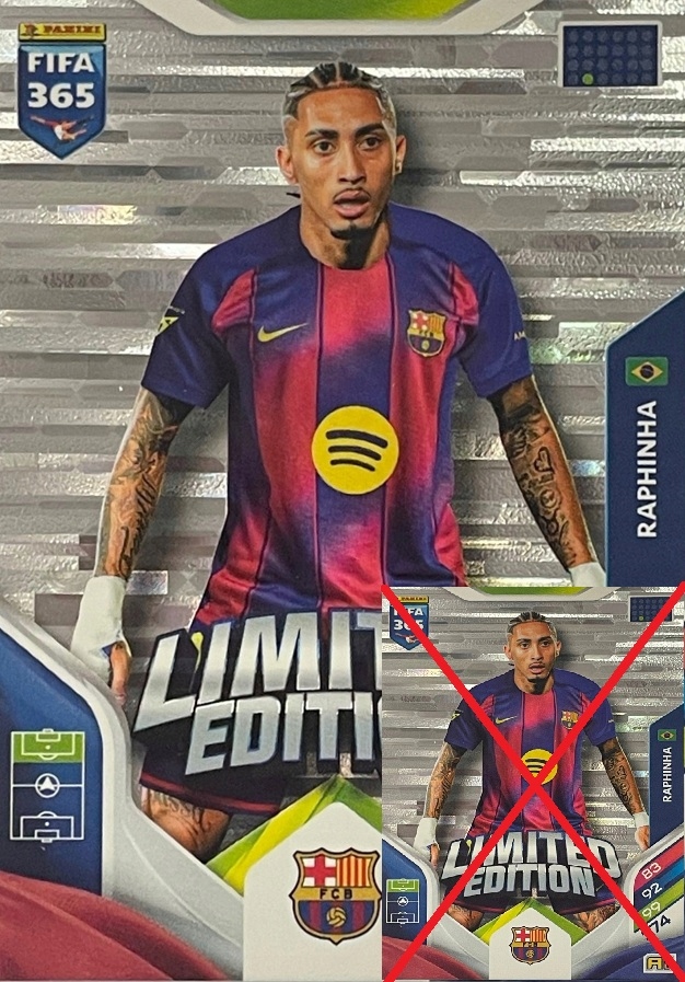 PANINI FIFA 365 2026 LIMITED EDITION XXL RAPHINHA FC BARCELONA - 17945494509 - Allegro
