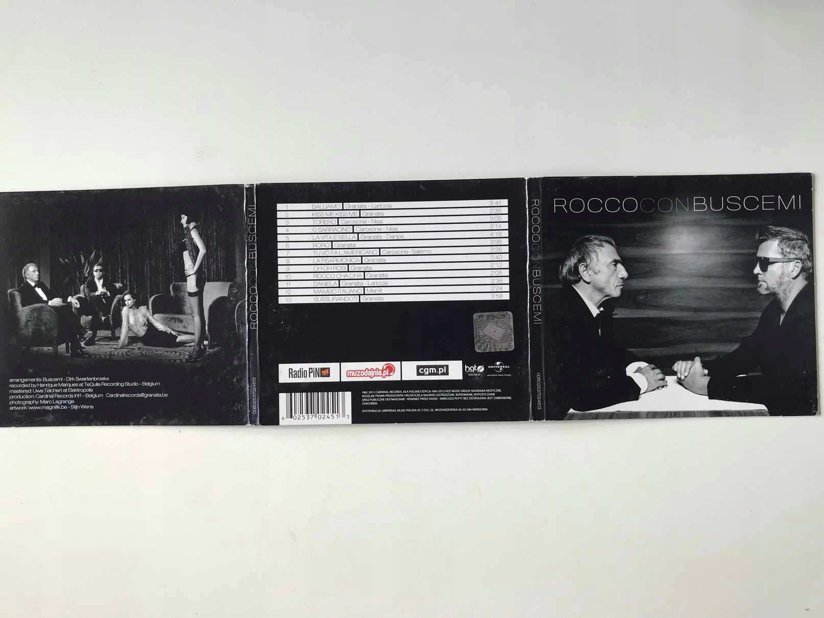 CD Rocco Con Buscemi NOWA 17419855377 - Sklepy, Opinie, Ceny w Allegro