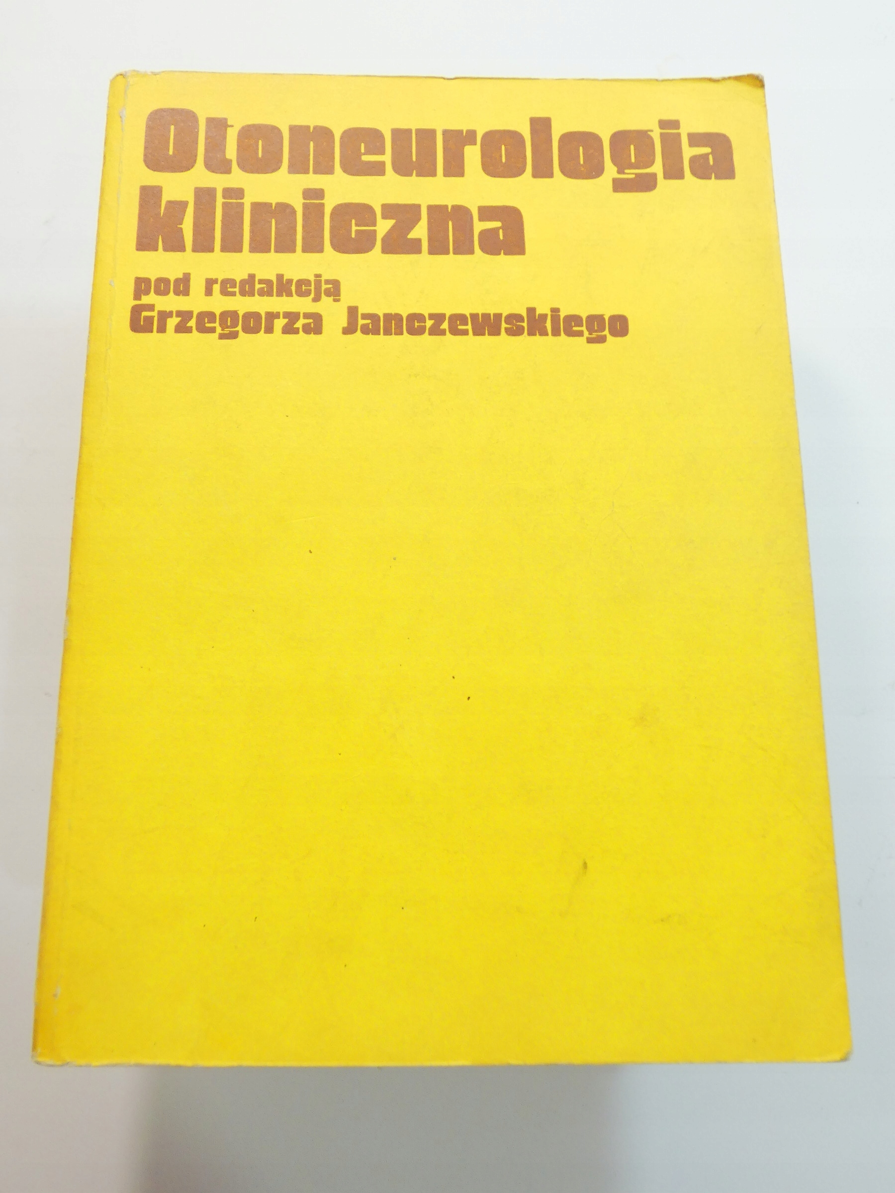 Otoneurologia kliniczna Grzegorz Janczewski • Cena, Opinie - Allegro
