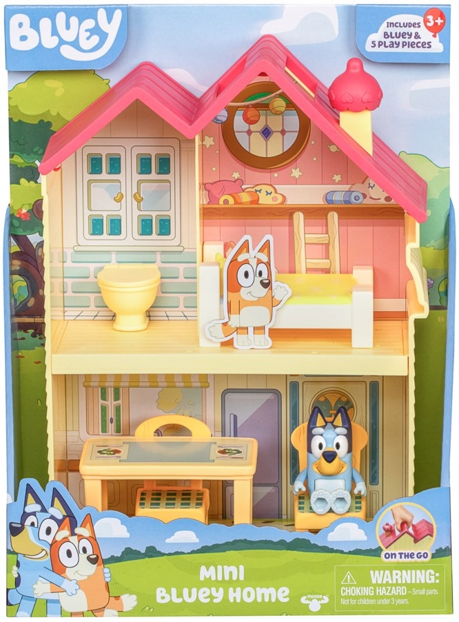 Zestaw Moose Toys Bluey Mini Bluey Home Rodzinny Dom (0630996176146 ...
