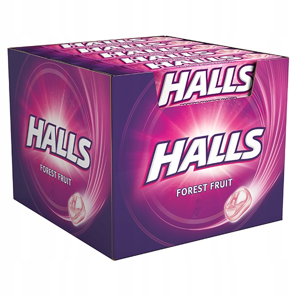 HALLS DROPS FOREST FRUIT OWOCE LEŚNE 20 SZTUK (5010455601030) • Cena ...