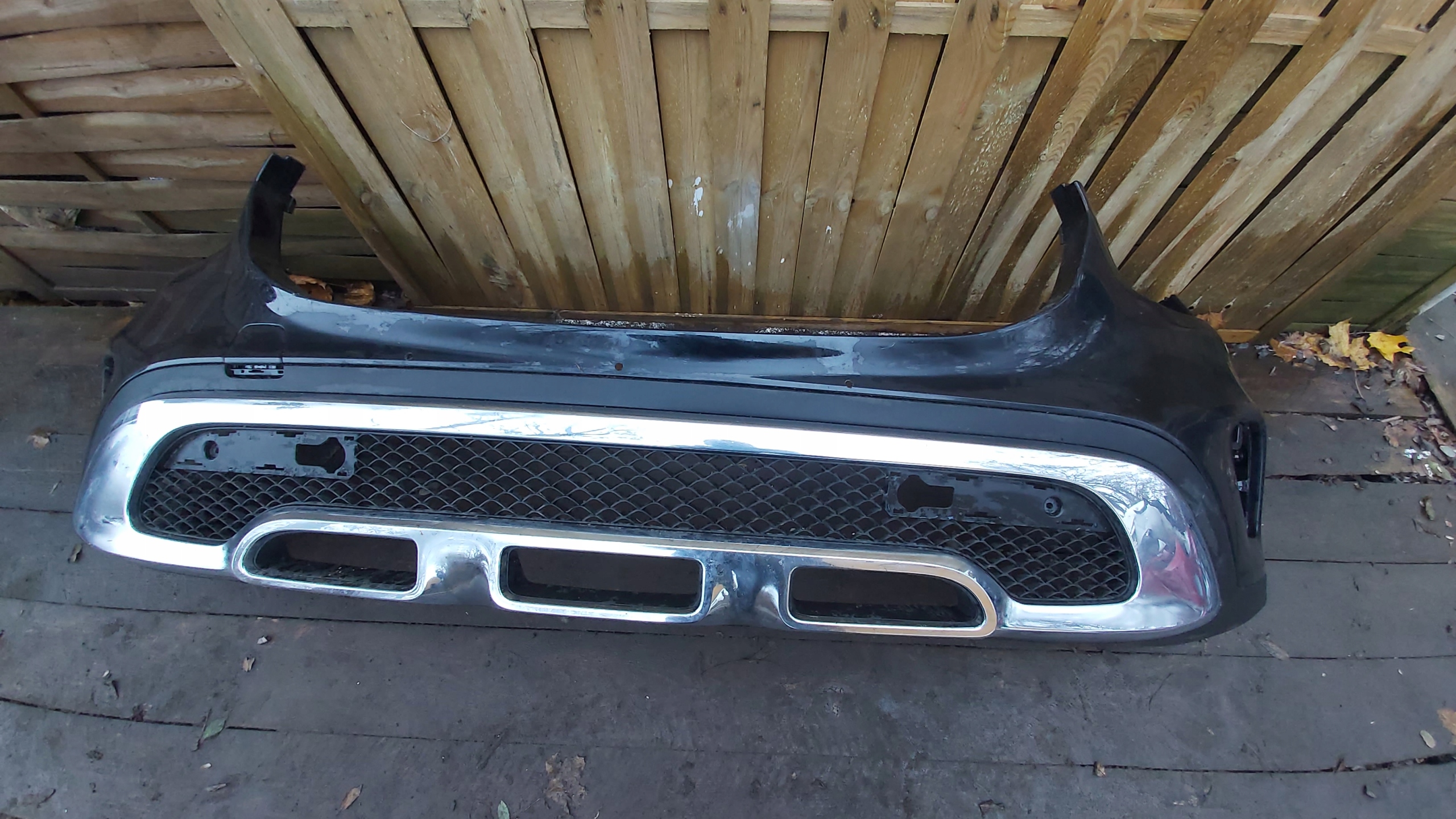 ZDERZAK PRZÓD PRZEDNI CHROM MERCEDES GLC W253 LIFT za 464.00PLN z ...