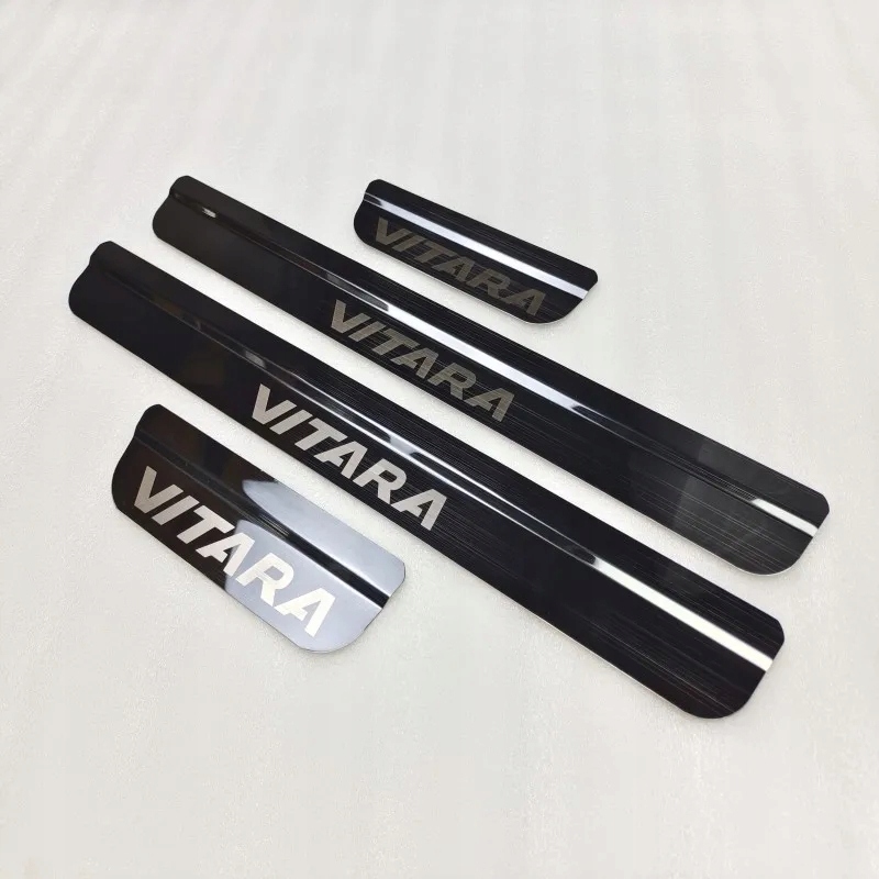 NAKŁADKI PROGOWE LISTWY OCHRONNE NA PROGI SUZUKI VITARA III od 2015 ...