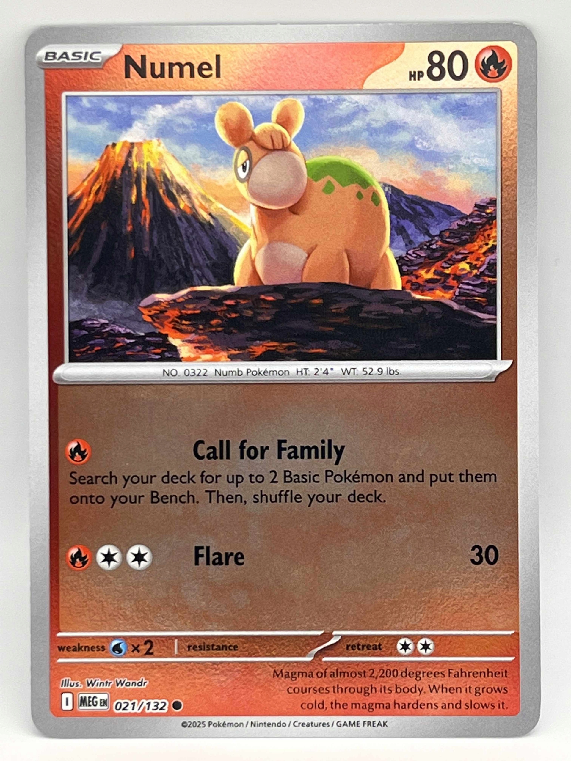 Karty Pokemon TCG Mega Evolution (MEG 021) Numel (R) - Stan: Nowy 6 ...