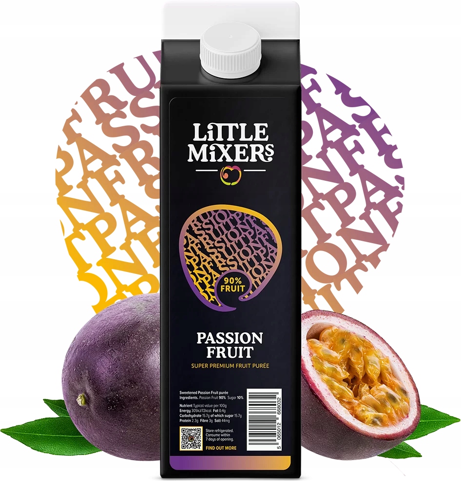 Little Mixers Passion Fruit Puree - Puree Marakuja Super Premium 1 kg ...