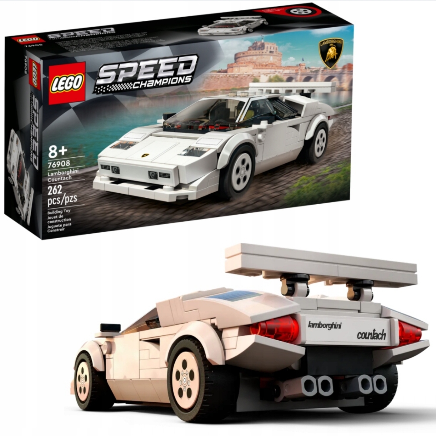 LEGO Speed Champions 76908 Lamborghini Countach (5702017156729) • Cena ...
