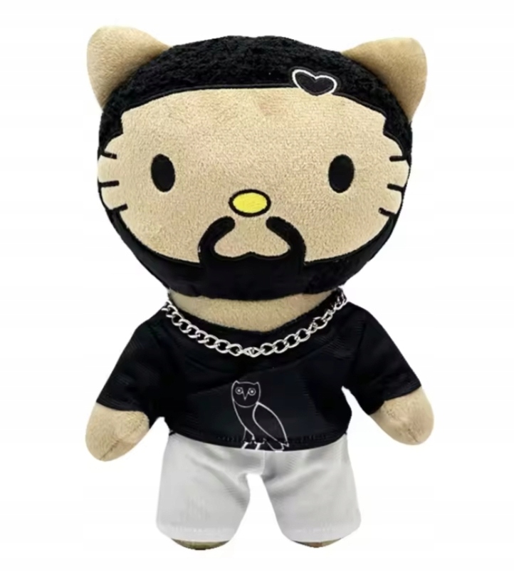 Pluszak Drake Hello Kitty miś przytulanka maskotka prezent • Cena ...