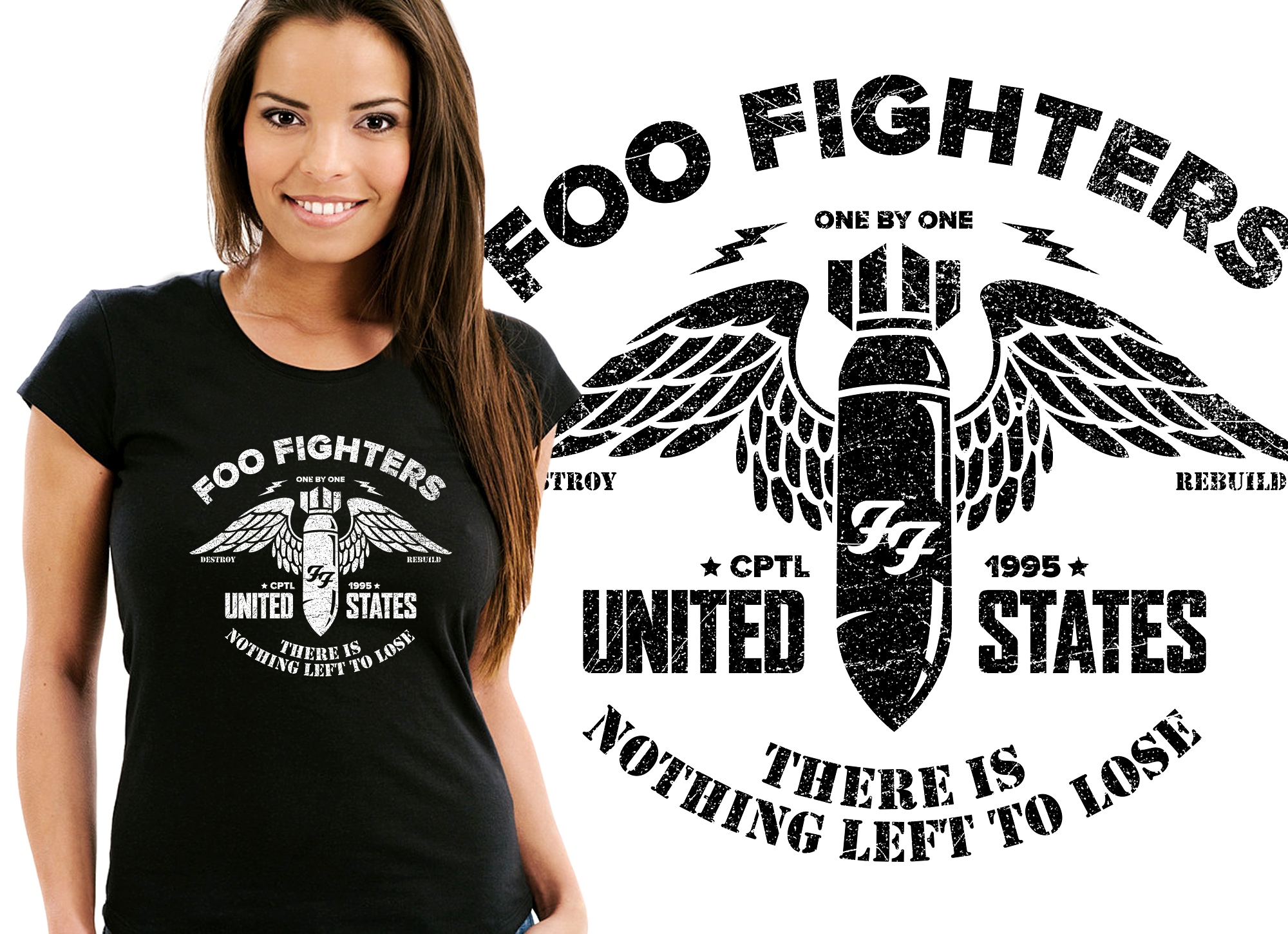 Foo fighters t shirt store