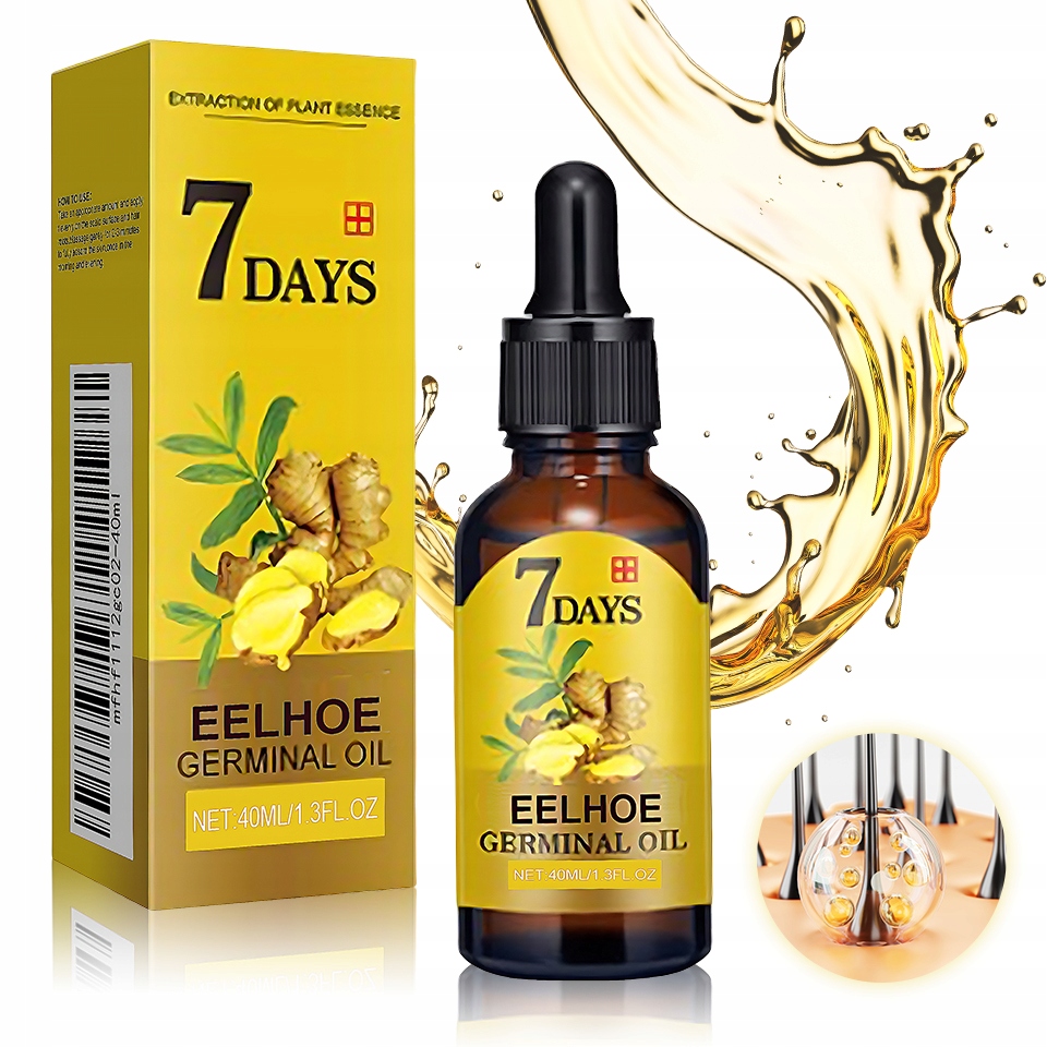 PRÉMIOVÝ OLEJ NA RAST VLASOV PRE ŽENY A MUŽOV NA PLEŠATOSŤ za 10.56EUR ...