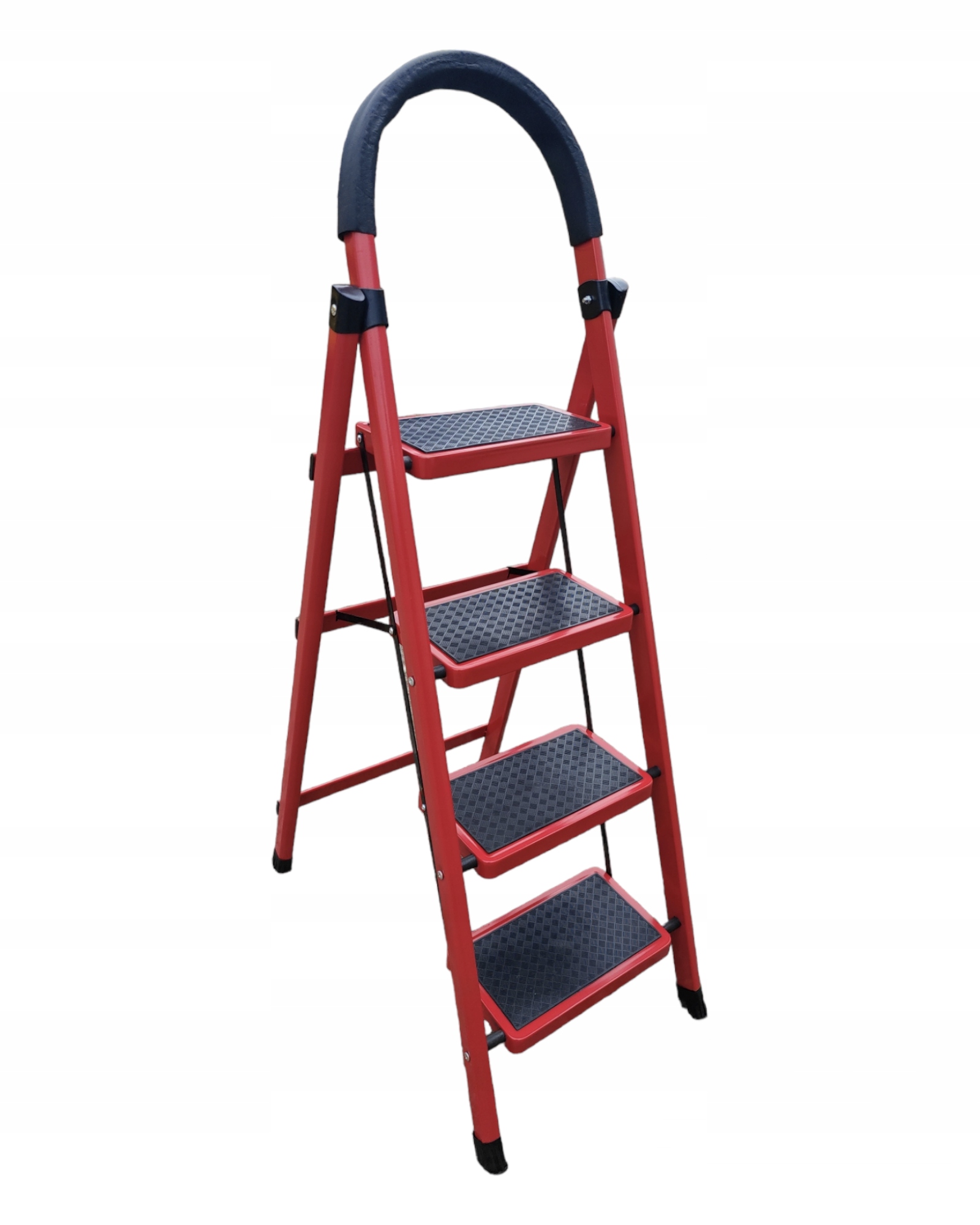 DRABINA 4 STOPNIOWA DOMOWA STALOWA 150kg (S4) • Cena, Opinie • Drabiny ...