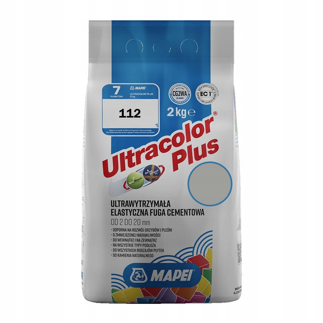 112 MAPEI ULTRACOLOR OP.2KG SPOINA TYTAN (8022452103810) • Cena, Opinie ...