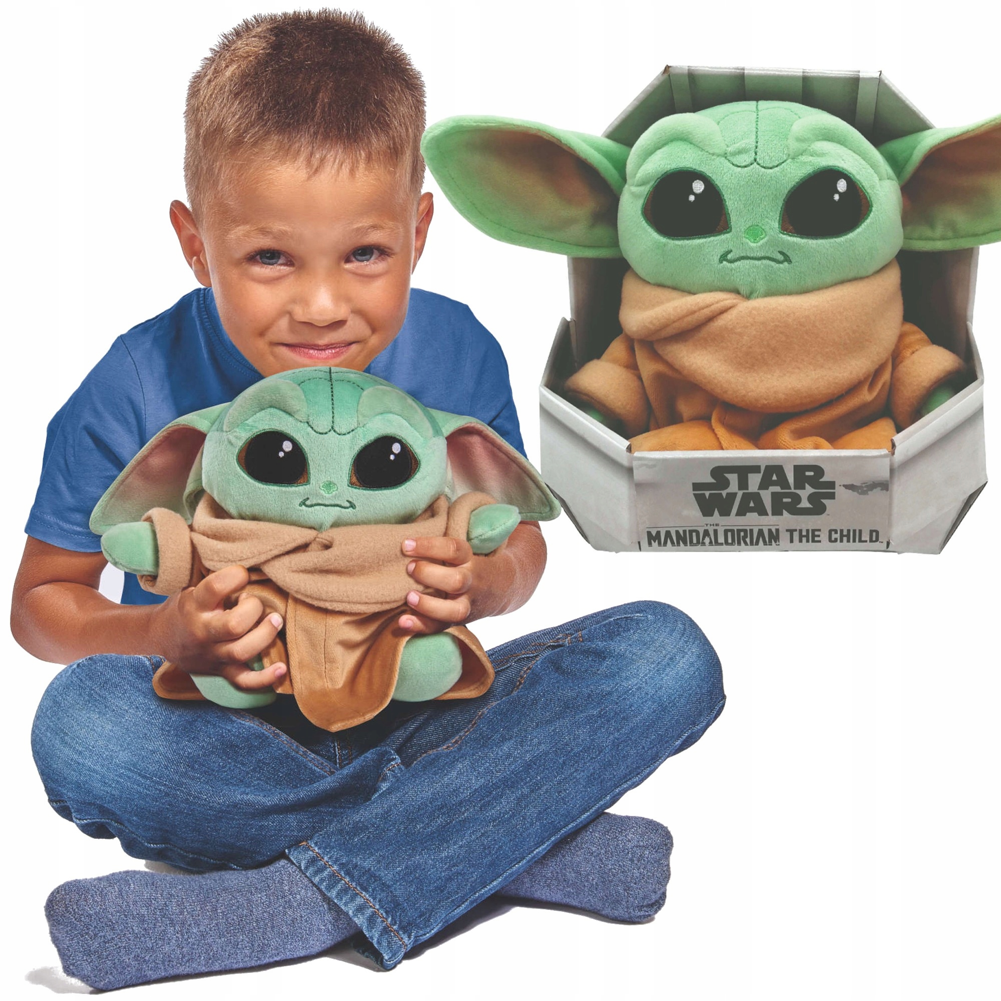 Plyšák Simba Star Wars Mandalorian Baby Yoda 25 cm - Allegro
