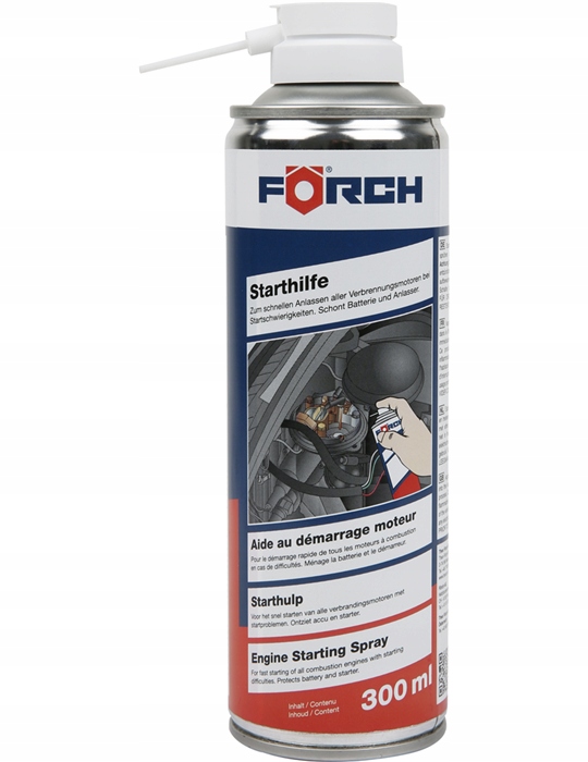 FORCH Spray do rozruchu silnika pomoc startowa 4028203234509 za 37 ...