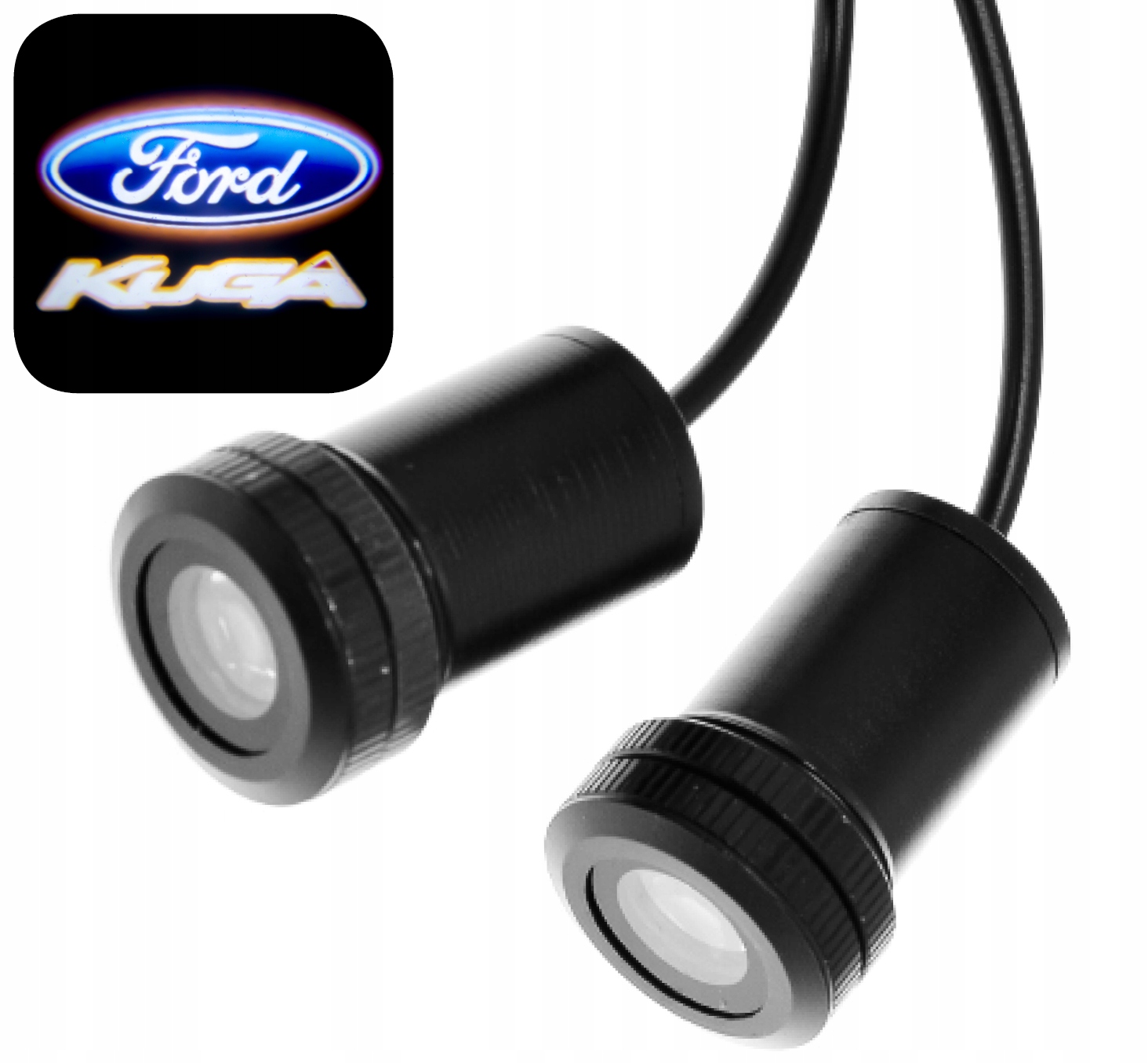 FORD Kuga Led Logo Projektor HD WSZYSTKIE MODELE 5904703621676 za 83 ...