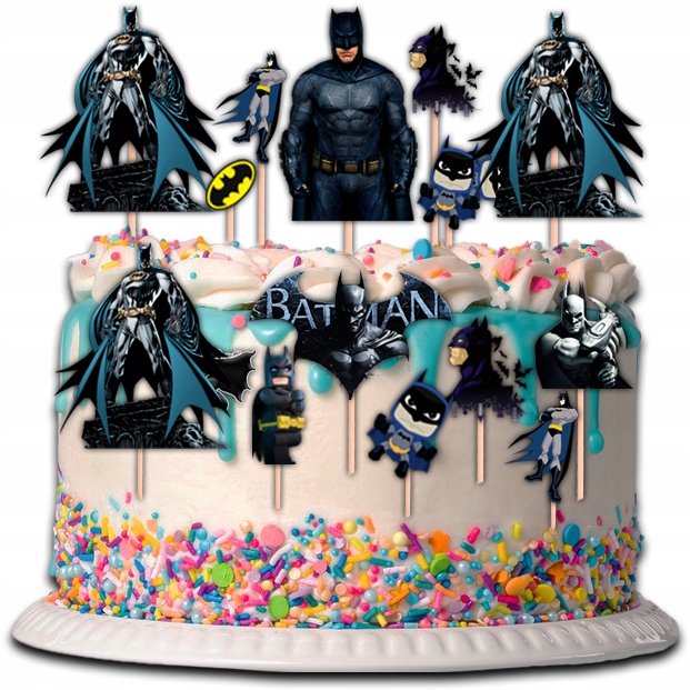 Ozdoby na Tort Batman - Niska cena na Allegro.pl