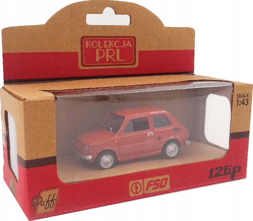 PRL FIAT 126P BRĄZOWY (5905422022041) • Cena, Opinie • Samochody i ...