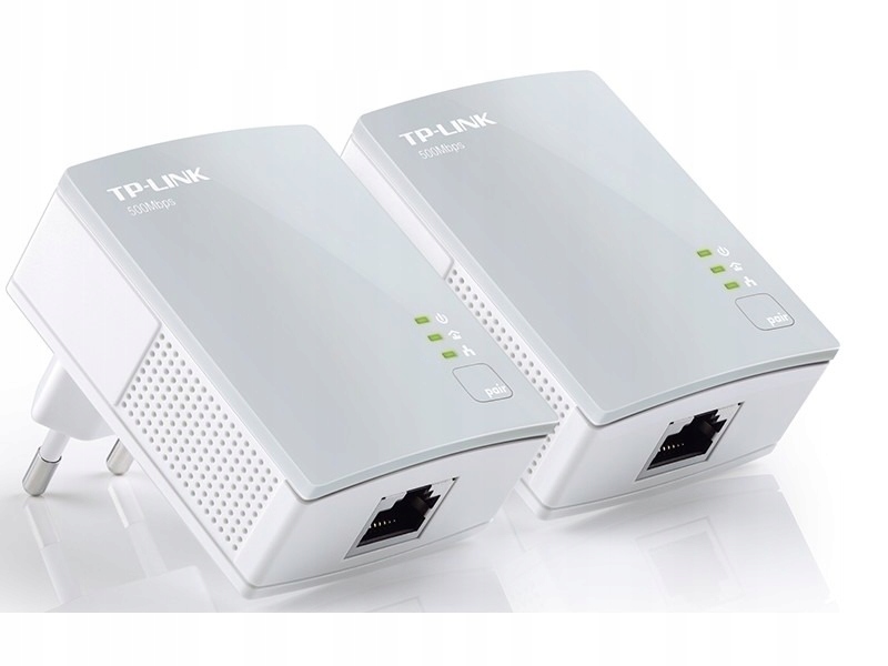 Transmiter sieciowy Power line TP-Link TL-PA4010 KIT AV600 zestaw ...