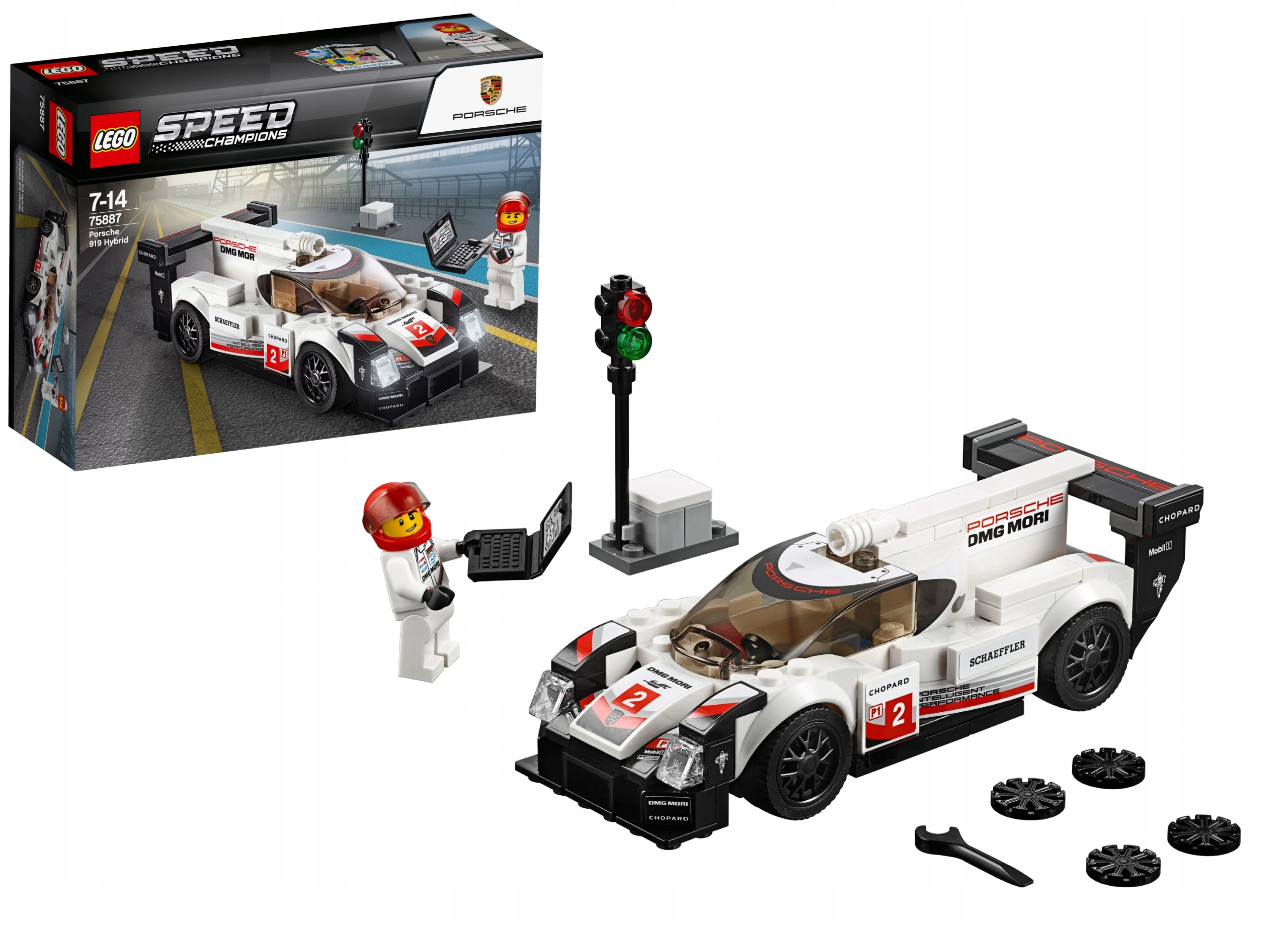 LEGO 75887 LEGO Speed Champions 75887 Porsche 919 Hybrid + | Czaplinek ...