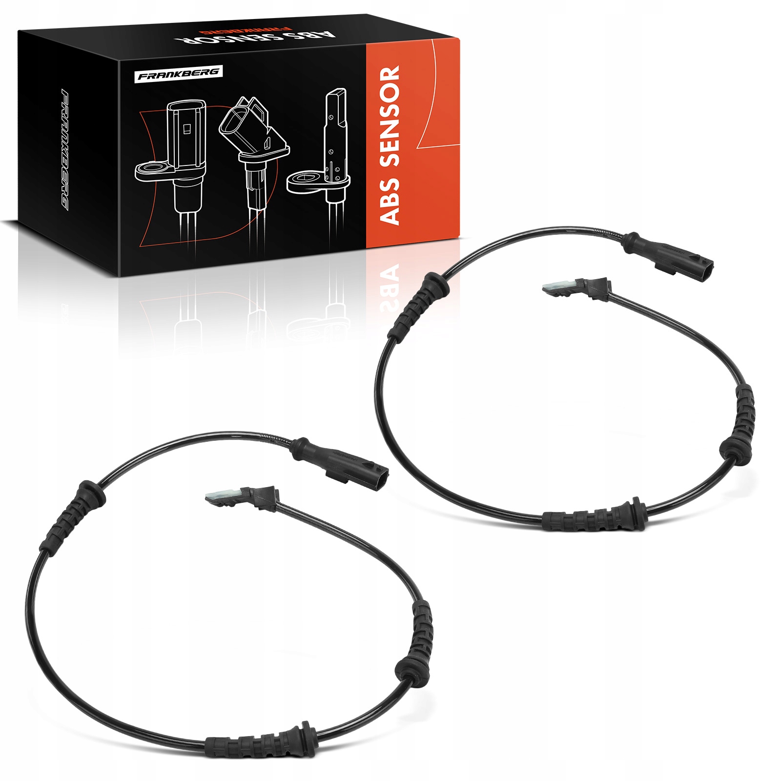 Frankberg 2x ABS Érzékelő Első Bal Jobb Dacia Logan Sandero Renault-hoz ...