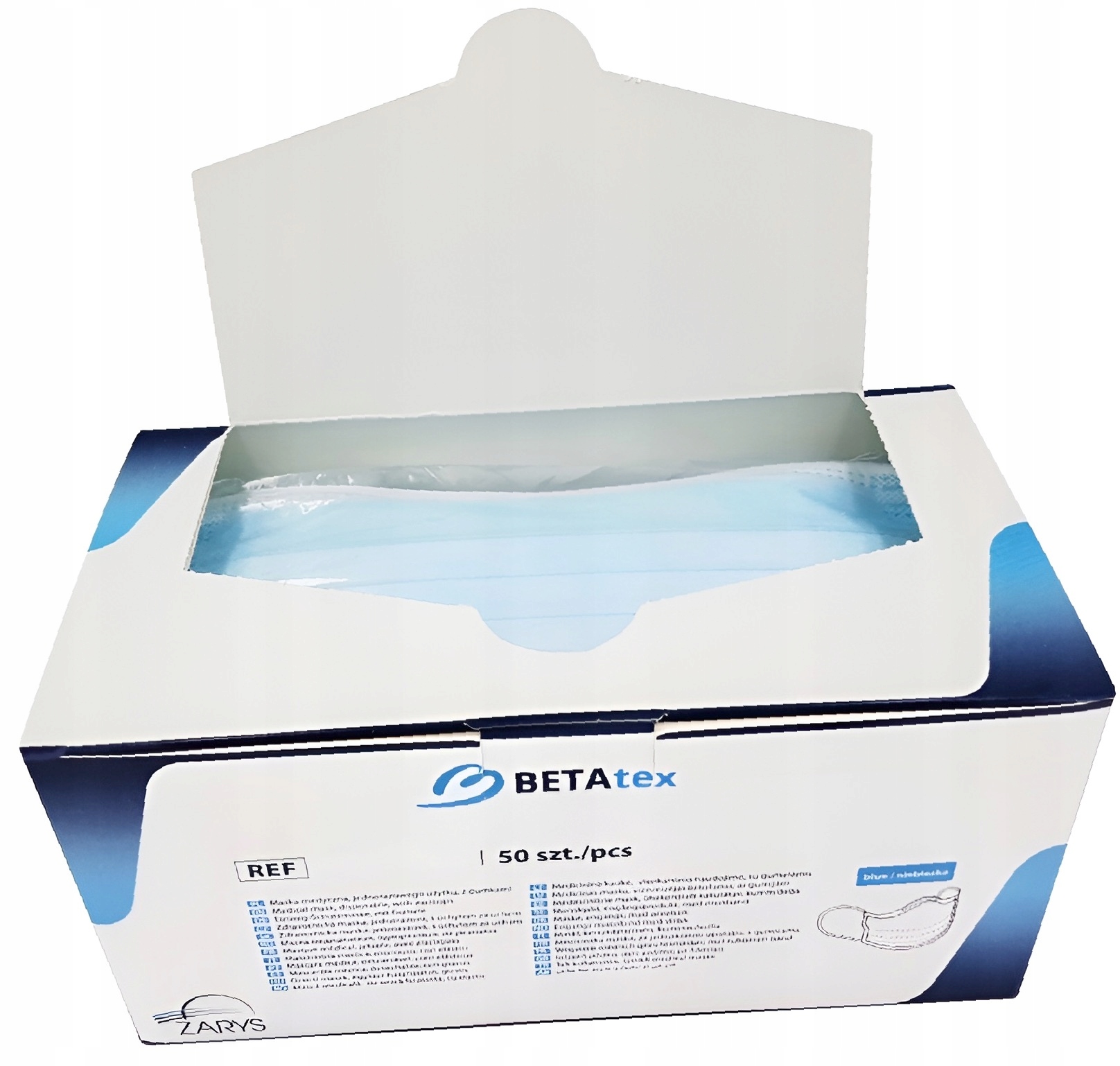 Maseczki chirurgiczne Zarys BETAtex MASECZKA MEDYCZNA MASECZKI MEDYCZNE ...