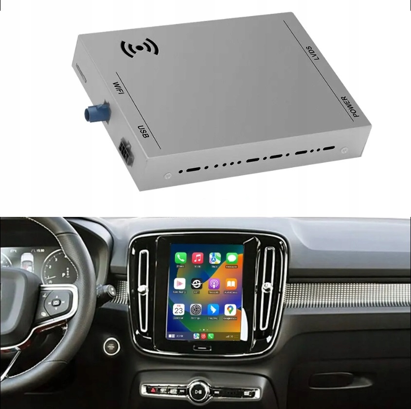 VOLVO V60 S60 XC60 xc40 xc90 9 CALI Moduł APPLE CARPLAY ANDROID AUTO WIFI - Sklep, Opinie, Cena ...