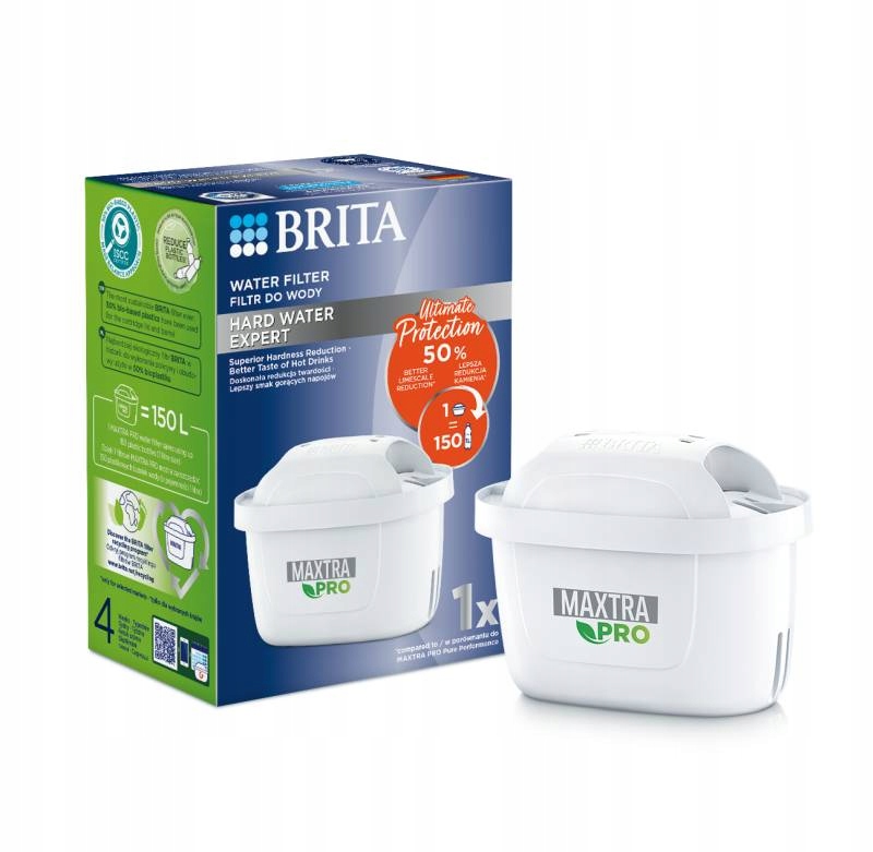 Filtr Brita MAXTRA PRO Hard Water Expert - 1 sztuka - Sklep, Opinie ...