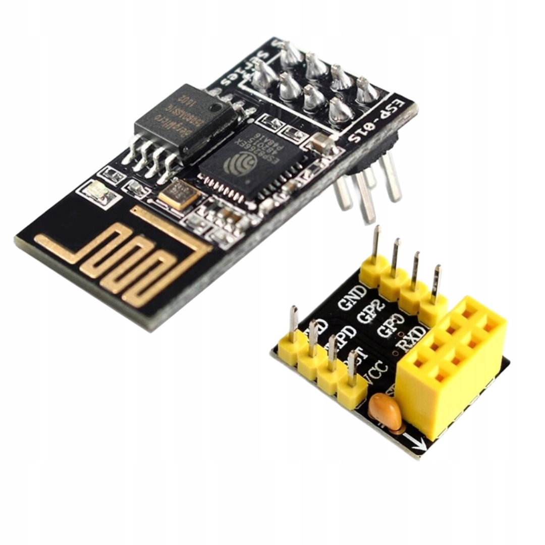 ESP-01S ESP8266 MODUŁ WIFI ESP8266EX z adapterem - Sklep, Opinie, Cena ... ESP-01S ESP8266 MODUŁ WIFI ESP8266EX z adapterem - Sklep, Opinie, Cena ...