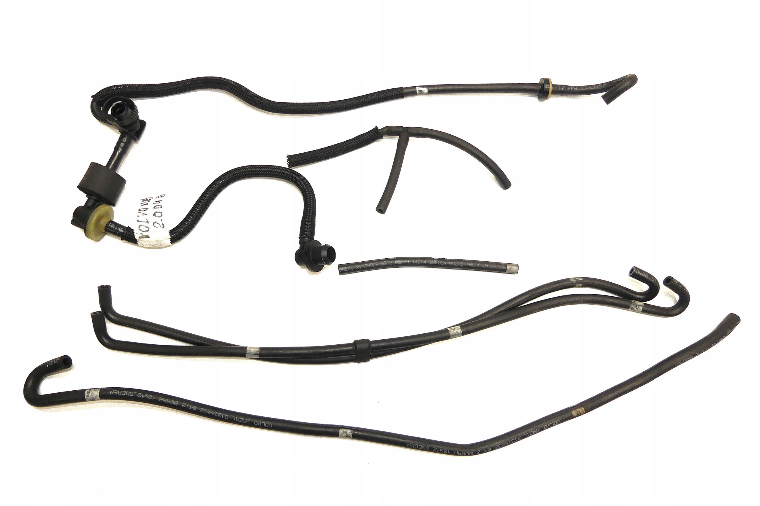 VOLVO XC60 II S60 II S90 II 2.0 D4 D4204T14 PRZEWODY PODCIŚNIENIA ...