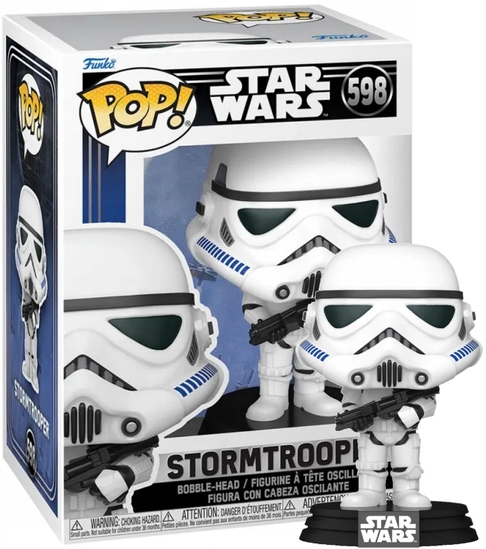 FUNKO POP! FIGURKA STAR WARS: SZTURMOWIEC IMPERIUM (STORMTROOPER) 598 ...