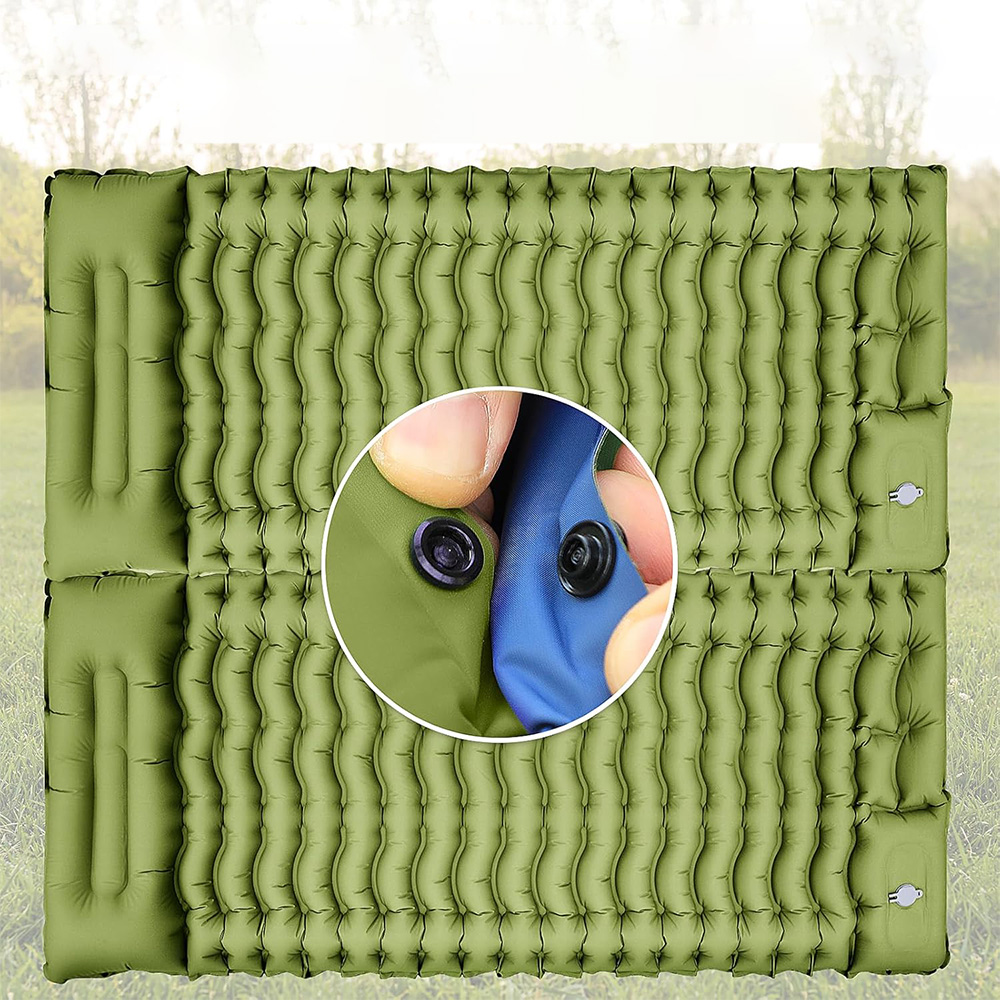 MATERAC TURYSTYCZNY TREKKINGOWY DMUCHANY MATA ULTRALEKKI Z WBUDOWANĄ ...