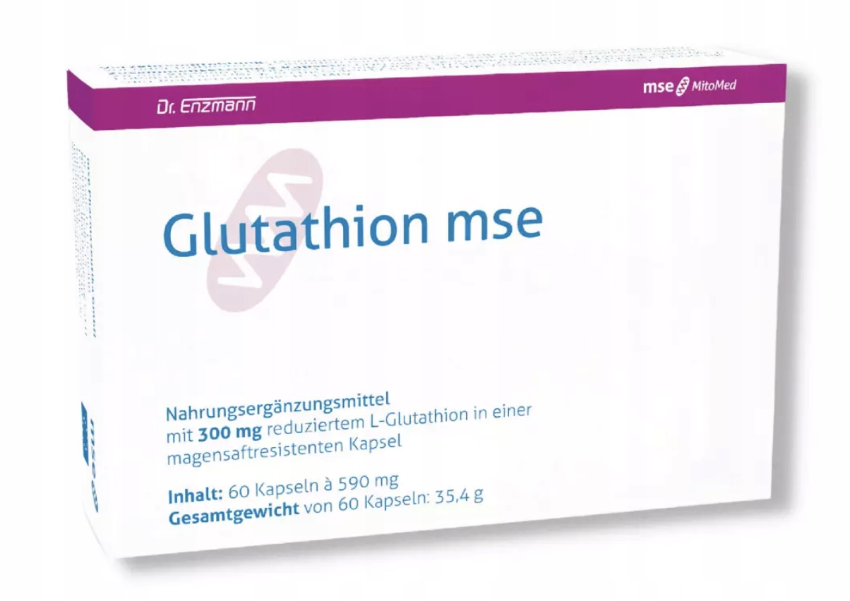Suplement diety Mito-Pharma Glutathion MSE kapsułki 60 szt ...