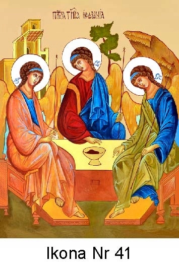 Ikona A4 duża 41 - Trójca Św. (Rublow) • Cena, Opinie • Ikony ...