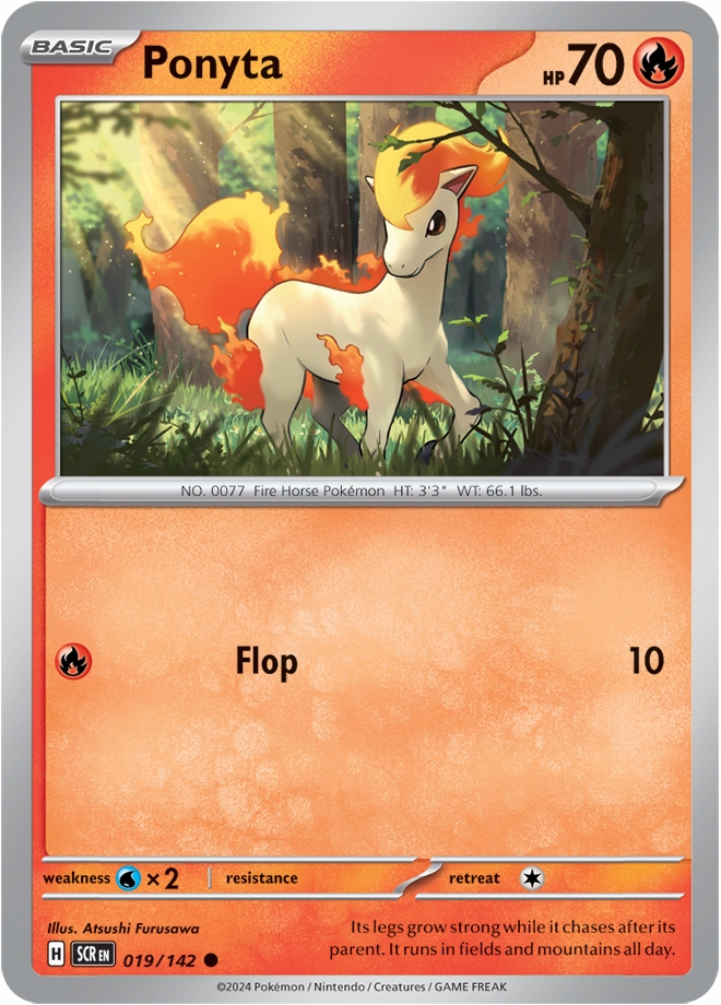 ORYGINALNA KARTA POKEMON Ponyta (SCR 019) - Stan: nowy 1,25 zł - Sklepy ...